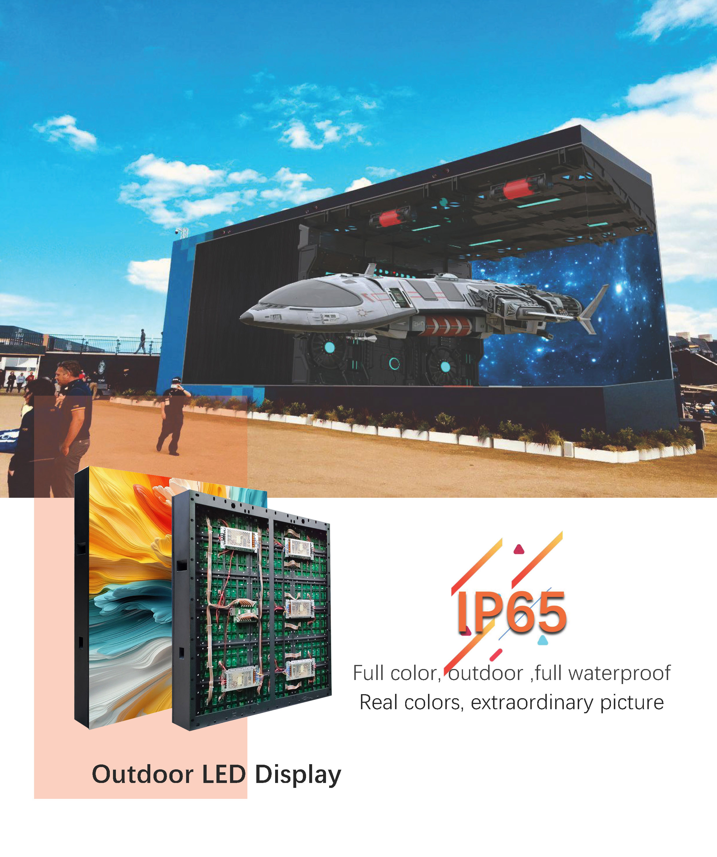 Outdoor simple box LED display - Shenzhen Ruixian Optoelectronic ...