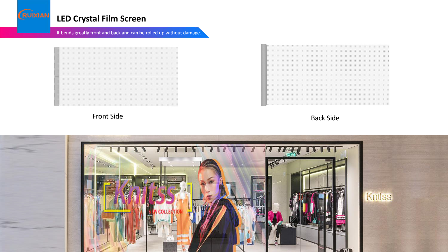 LED Crystal Film Screen - Shenzhen Ruixian Optoelectronic Technology Co ...