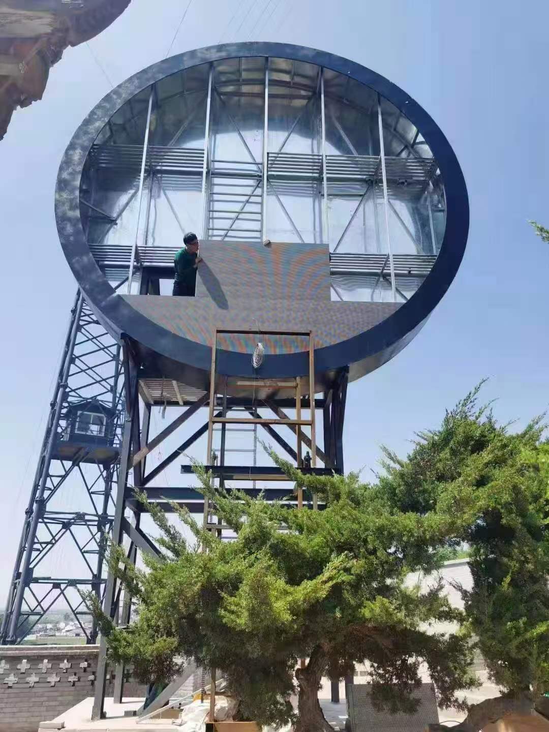 Application value of LED outdoor circular screen - Shenzhen Ruixian ...