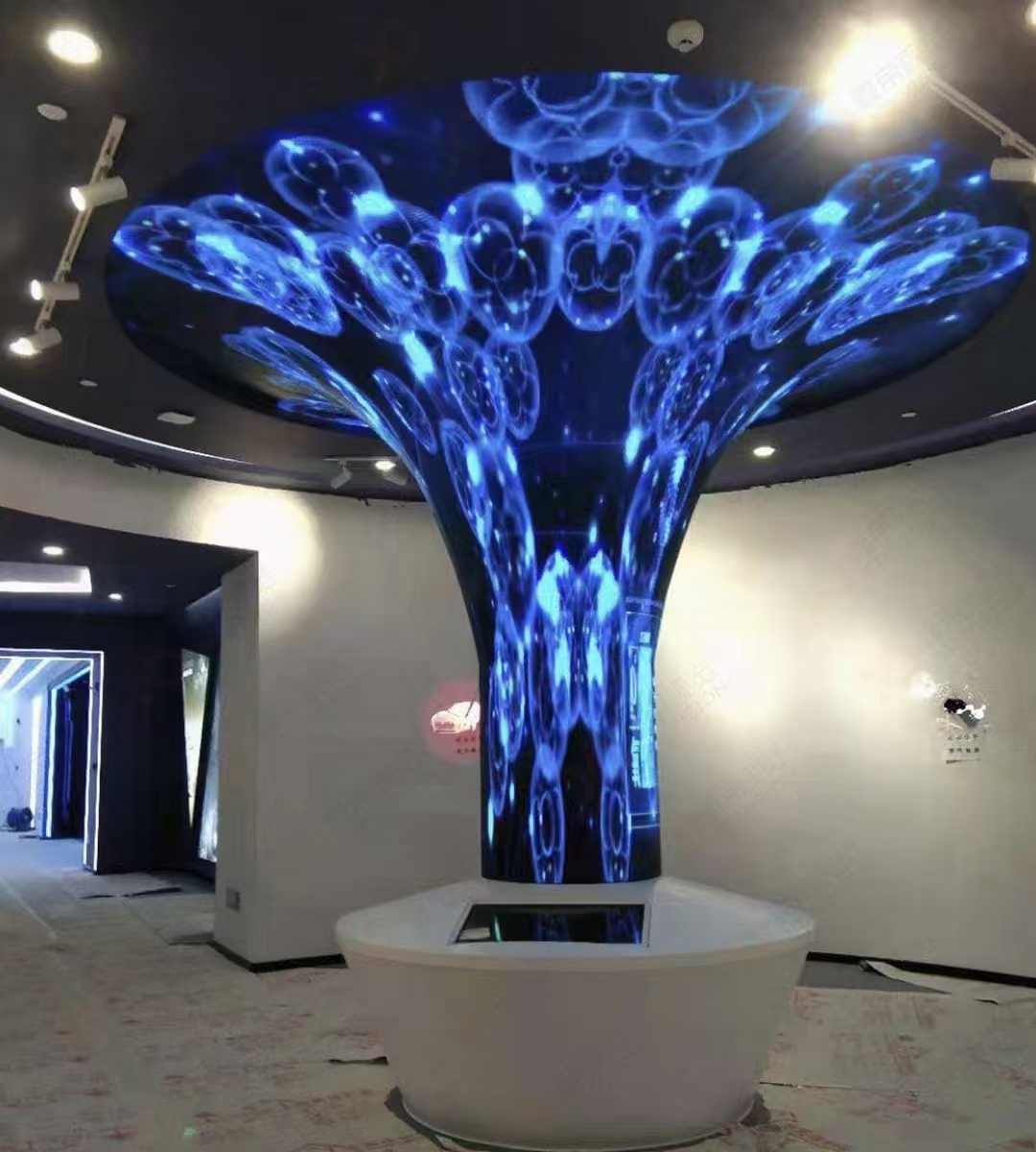 Custom-designed LED shapes: Display technology breaks through the ...